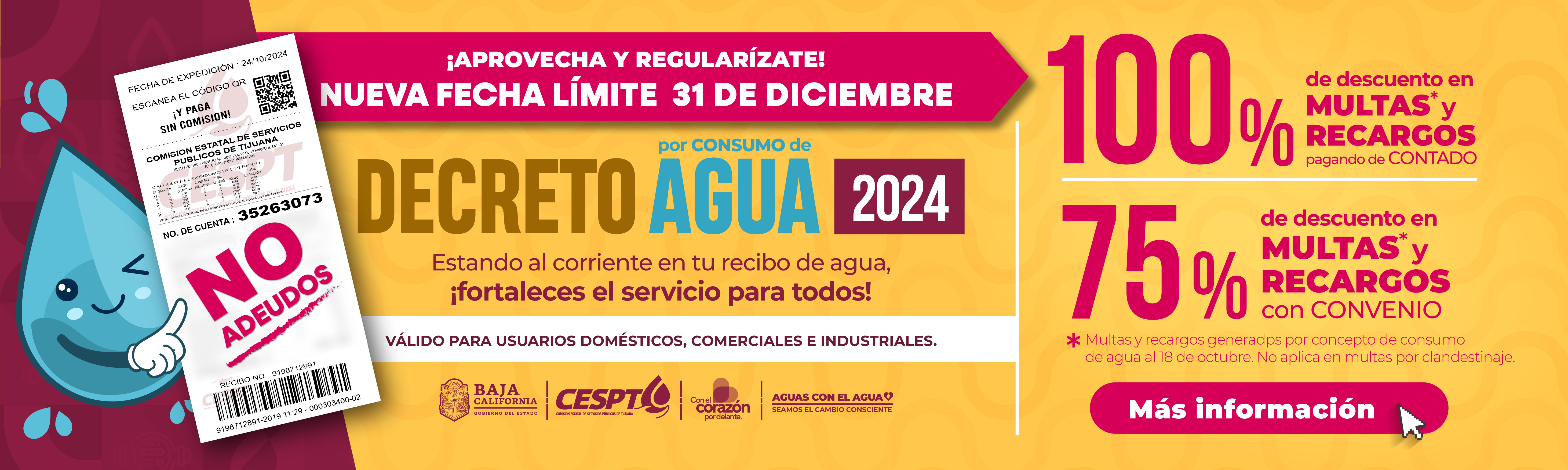 .: CESPT :. Comisión Estatal de Servicios Públicos de Tijuana